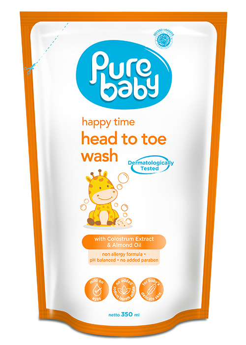 Pure Baby | Sabun & Shampoo untuk membersihkan rambut dan iritasi kulit
