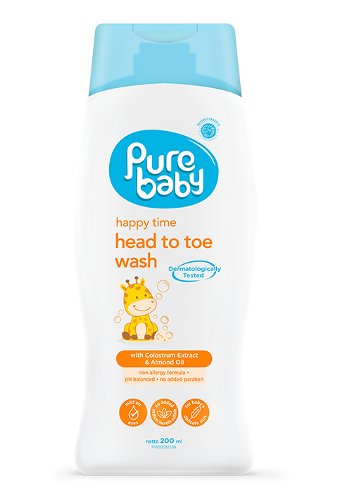 Pure Baby | Sabun & Shampoo untuk membersihkan rambut dan iritasi kulit